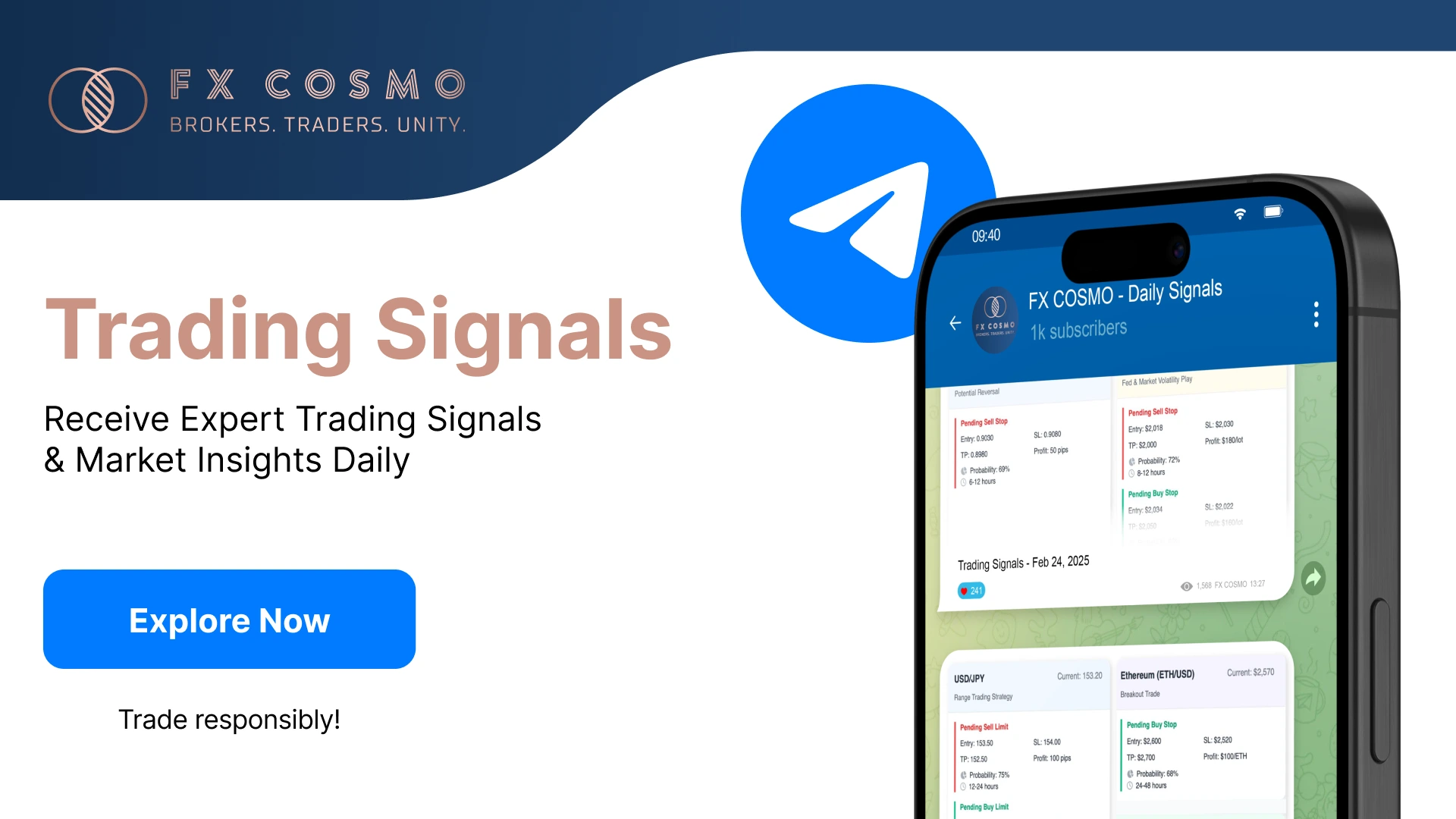 Free Trading Signals 2025 | FX COSMO